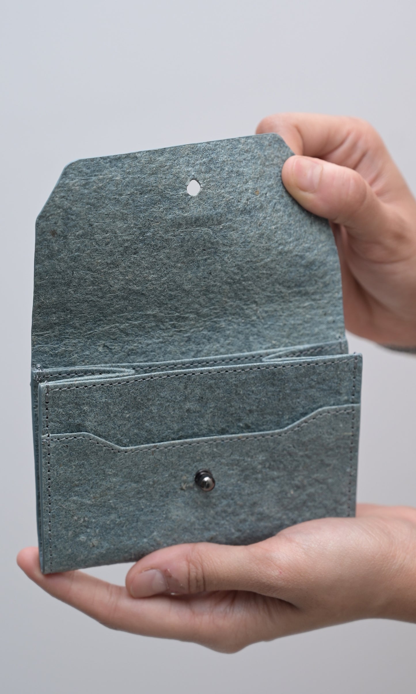 Natural Powder Blue Wallet – Zenkindstore